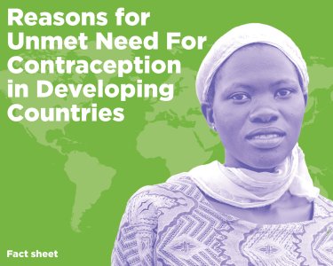 Unmet Need for Contraception in Developing Countries: Examining Women’s ...