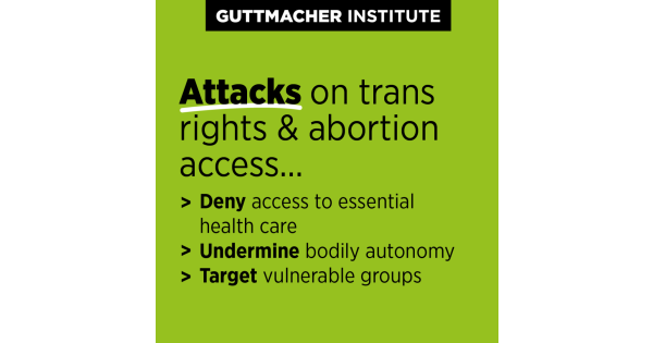 Trans people have a right to health care | Guttmacher Institute